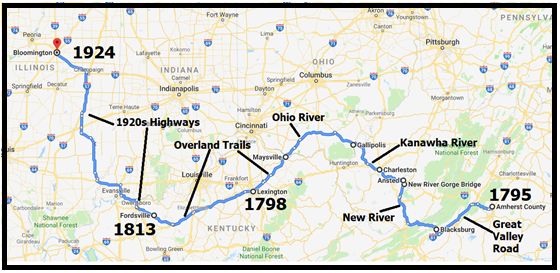 An Example of Mapping Your Ancestor’s Migration | Steve Szabados Genealogy