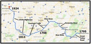 An Example of Mapping Your Ancestor’s Migration | Steve Szabados Genealogy